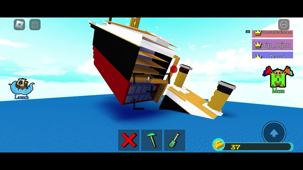 titanic split (behind the scene) - YouTube