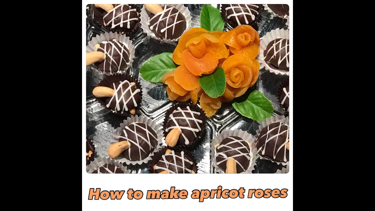 How to make apricot roses - YouTube