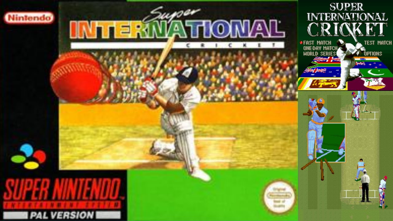 Super International Cricket (SNES) Australia Vs India Full Match - YouTube