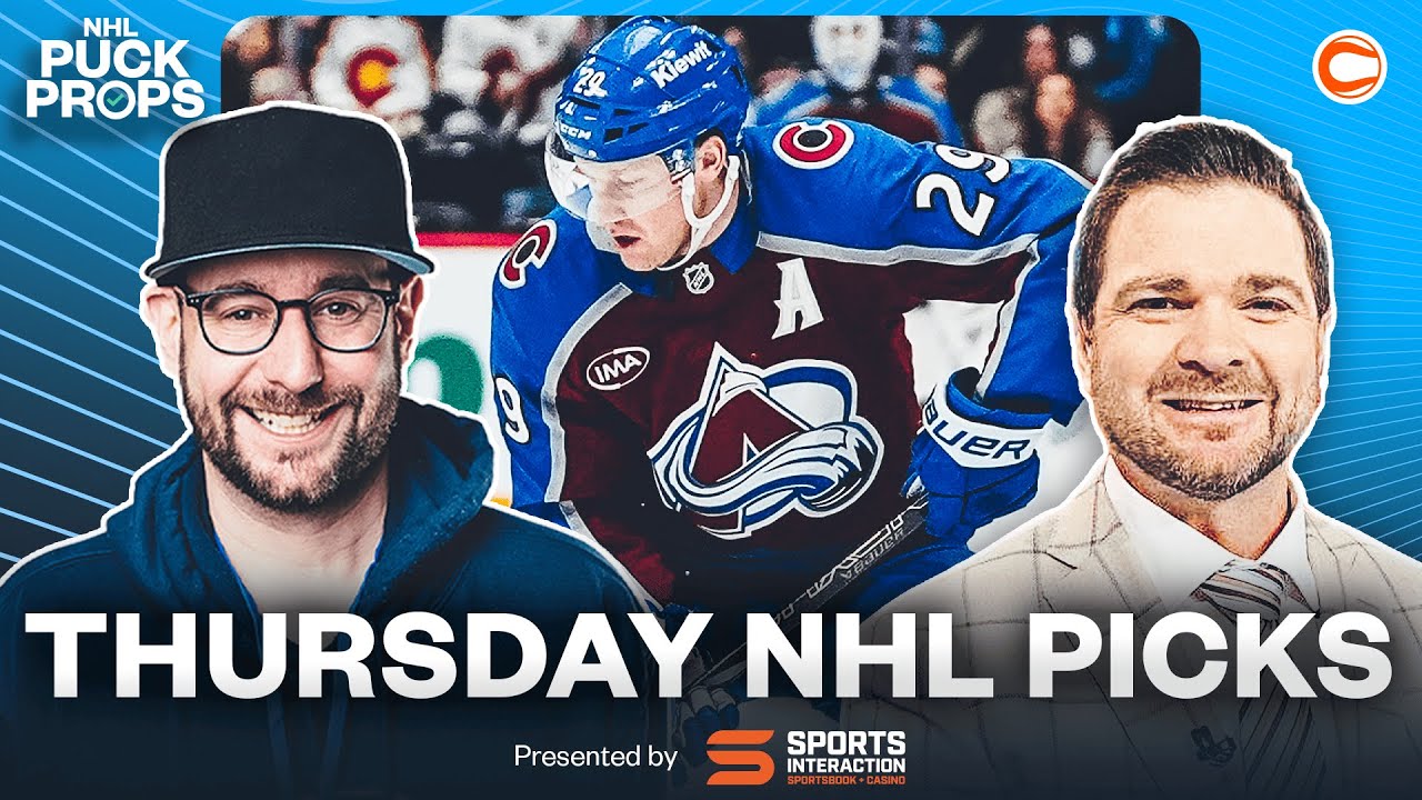 BEST NHL PICKS, PROP BETS AND PARLAYS FOR TONIGHT! - YouTube