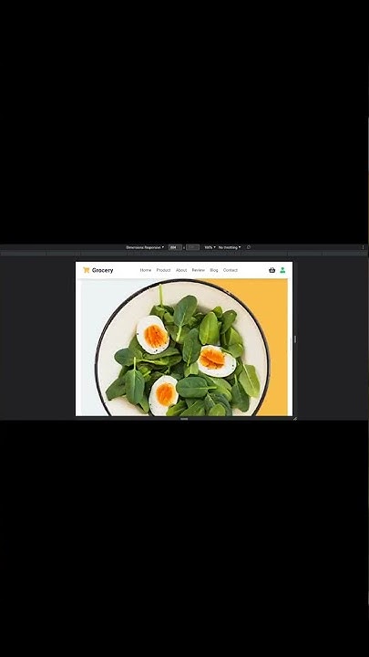 Responsive Grocery Store Website Design Using HTML - CSS - JAVASCRIPT - YouTube