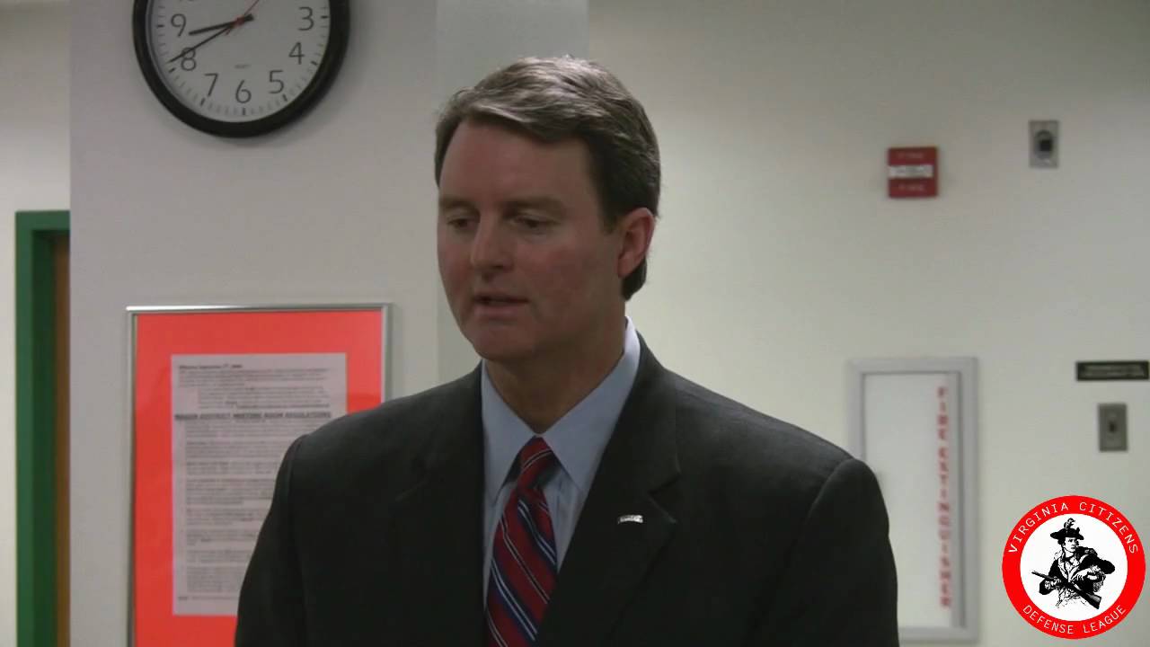 Virginia Attorney General candidate John Brownlee answers questions at ...