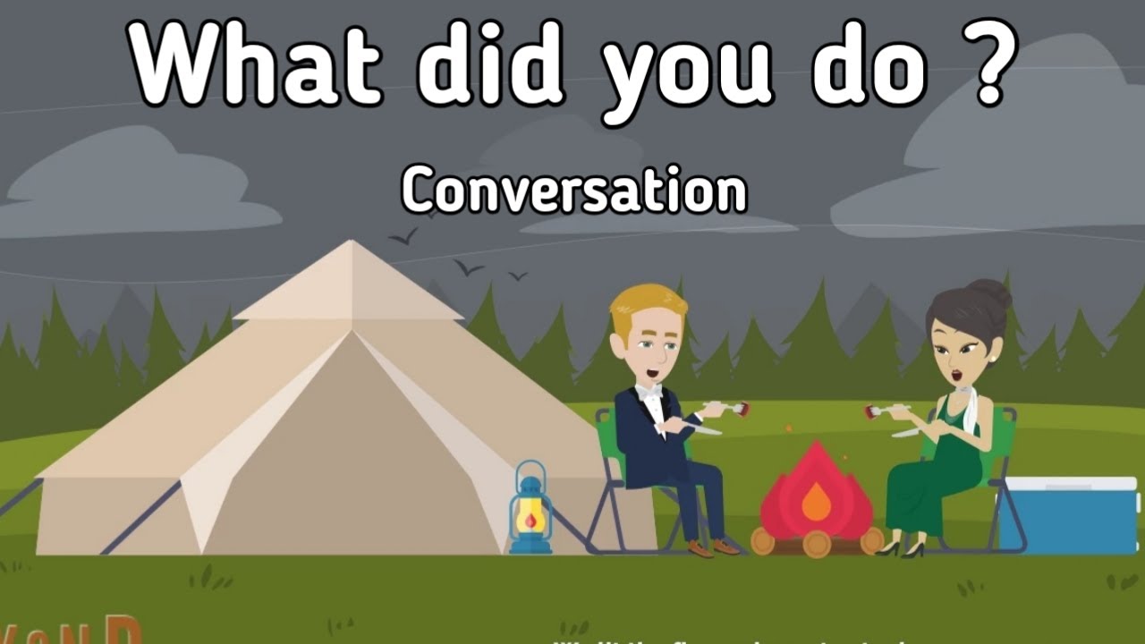 Simple past | Past tense English conversation | Learn English ...