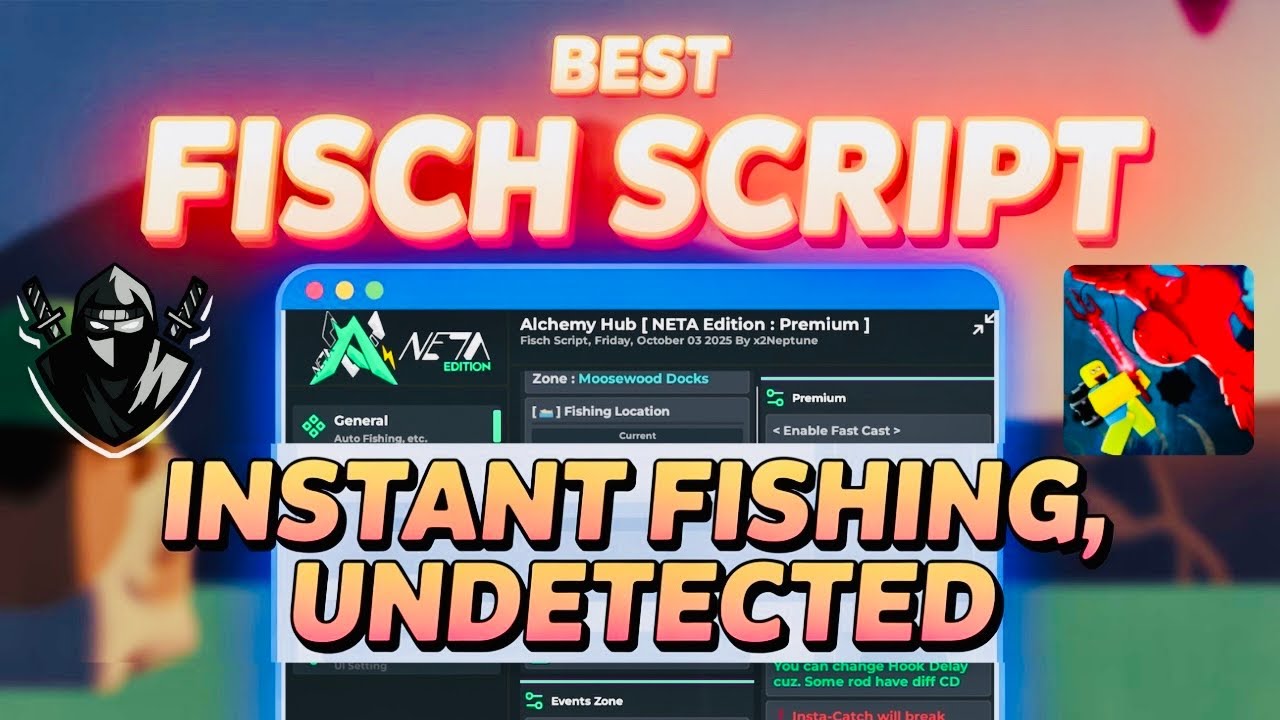 NEW Fisch Script UPDATE (Roblox ) | LOST BONES Auto Farm, Instant ...