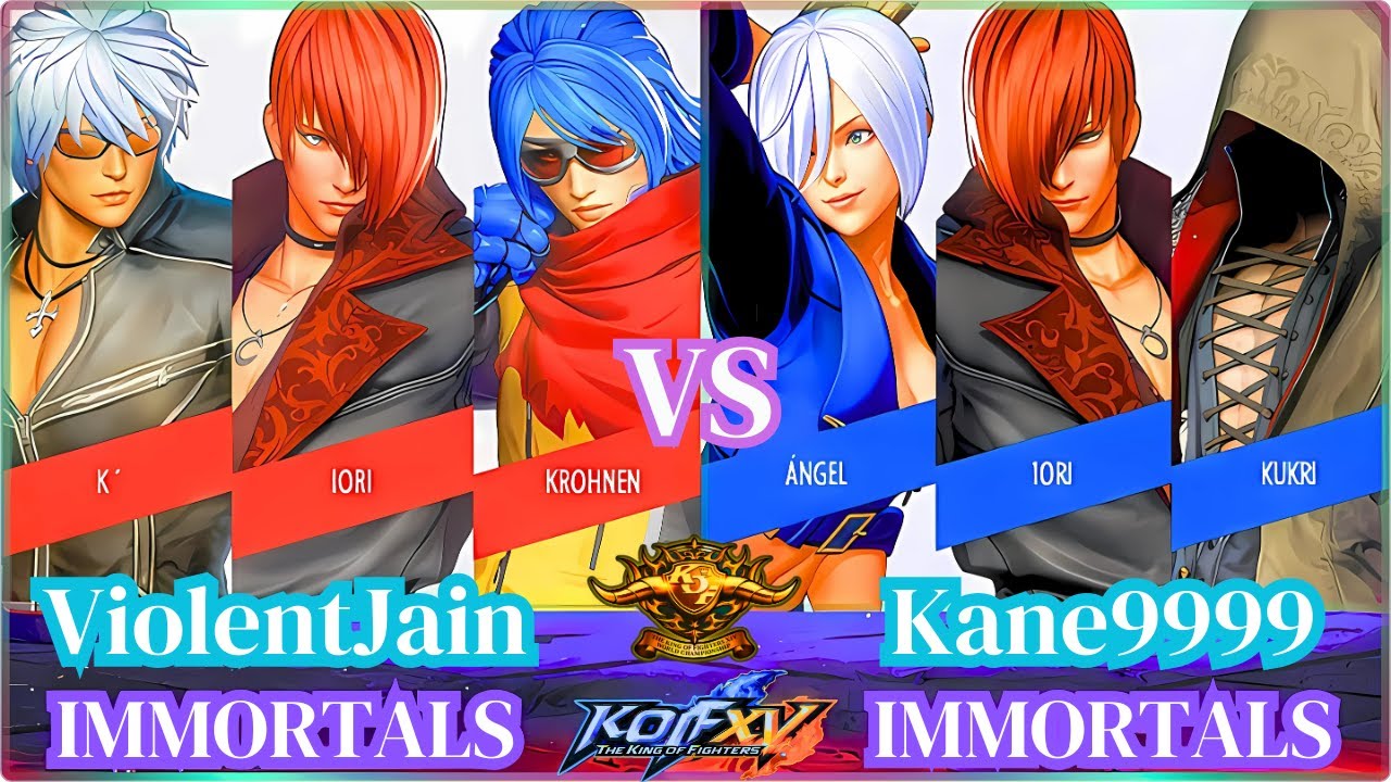 KOF XV🔥The Next Level Of KOF Season Combos🔥Rank Match🔥Violentjain VS ...