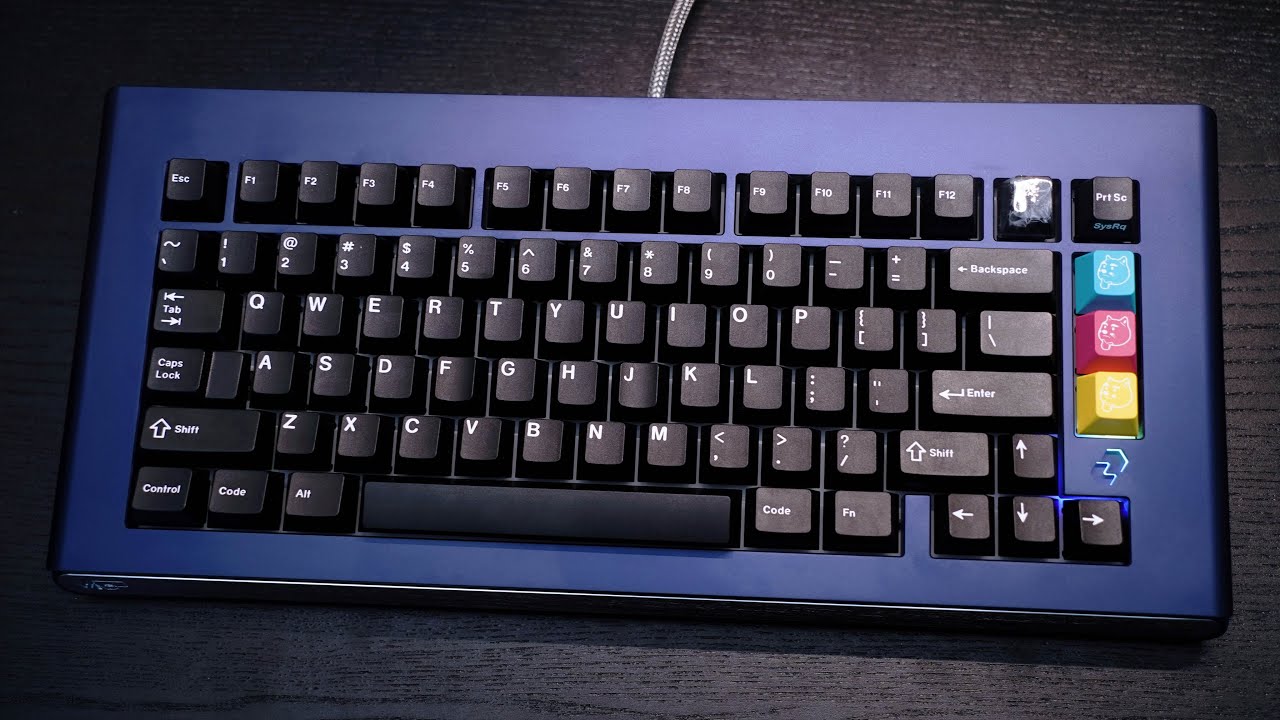 a very chonky keyboard - YouTube