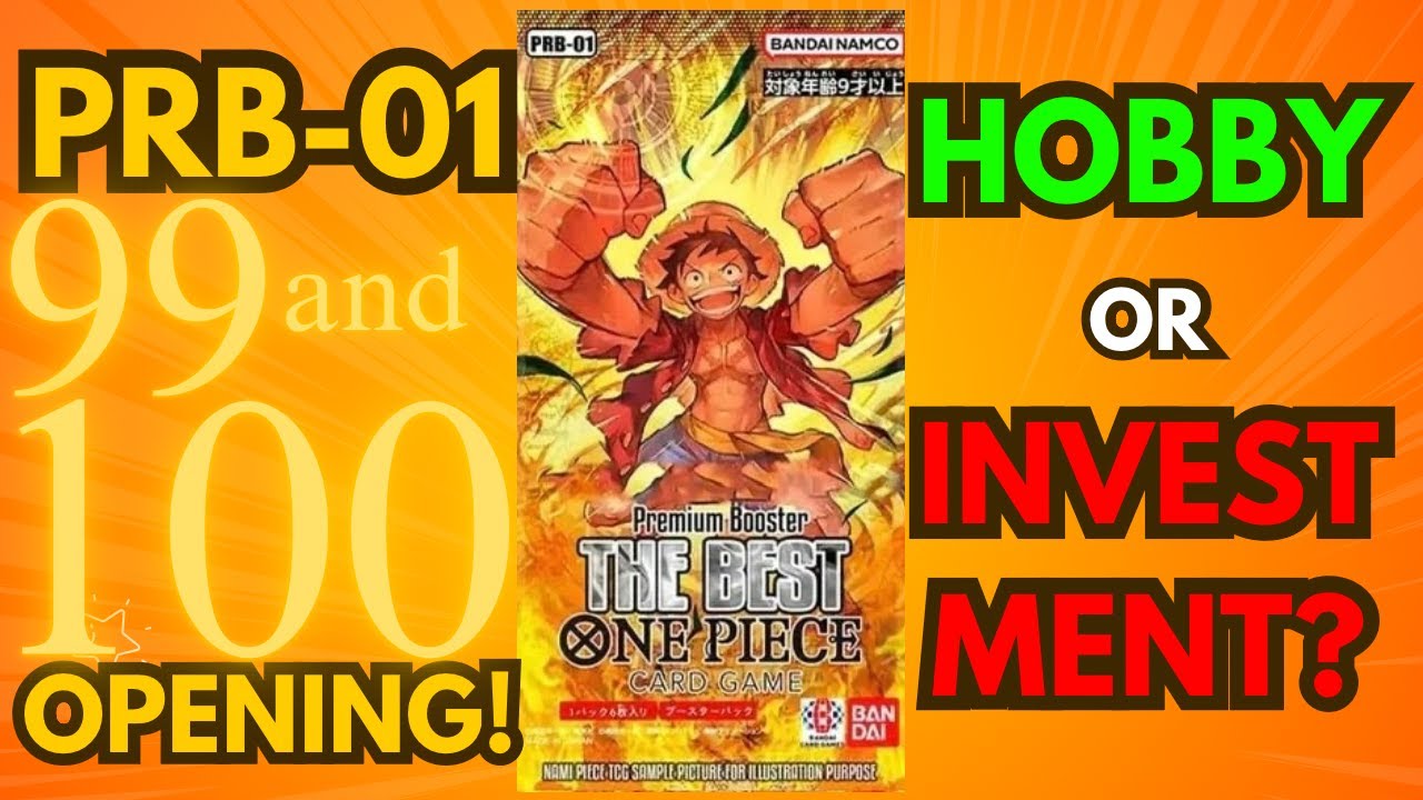 PRB-01 Opening! Road to 100 OP Packs Opening/Should you buy PRB-01 ...