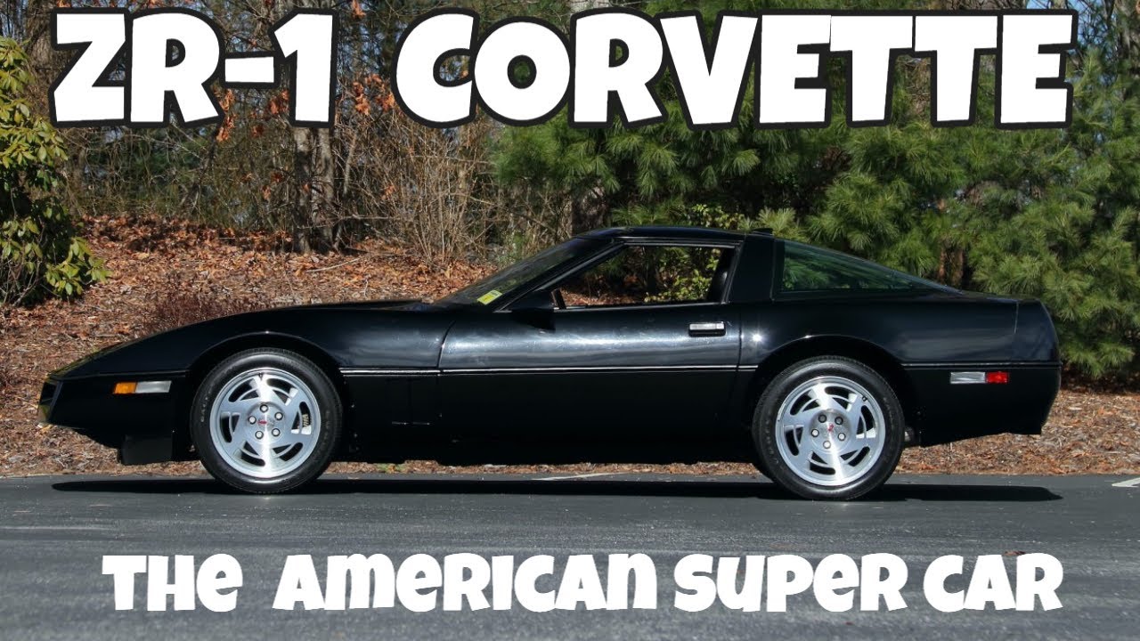 Corvette ZR-1 : Why it Was The First Mainstream Super Car - YouTube