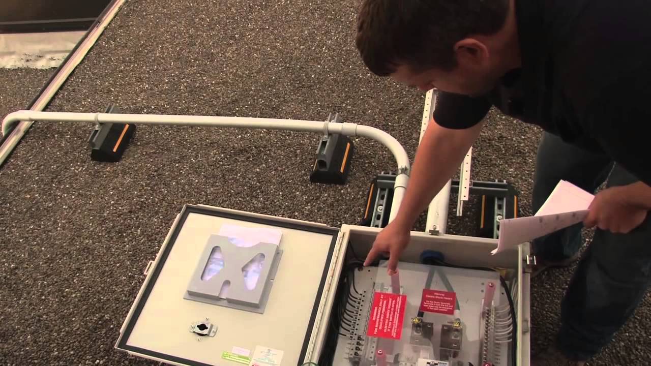Solar PV Inspection Walkthrough - Combiner Boxes (4 of 8) - YouTube