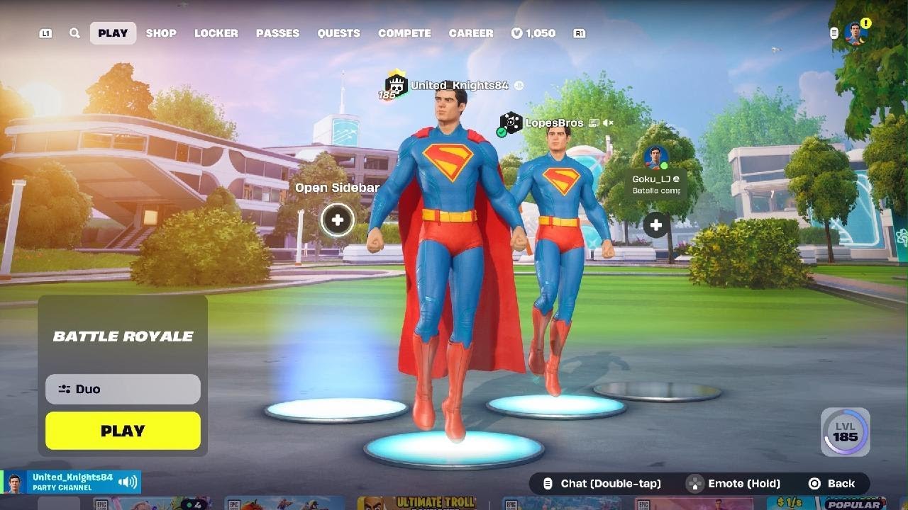 Fortnite Battle Royale | New Super Man Map ️ LopesBros - YouTube