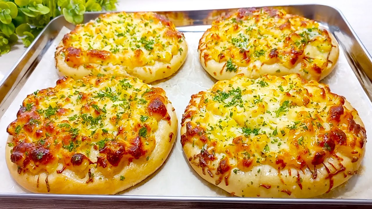 You will do them EVERY day! Cheap, fast and incredibly tasty! POTATO CHEESE flatbreads - YouTube