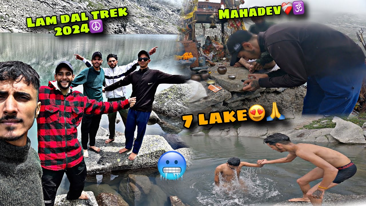 Day3 Lam dal trek🕉️ || $hiva temple ️‍🩹||2024 - YouTube