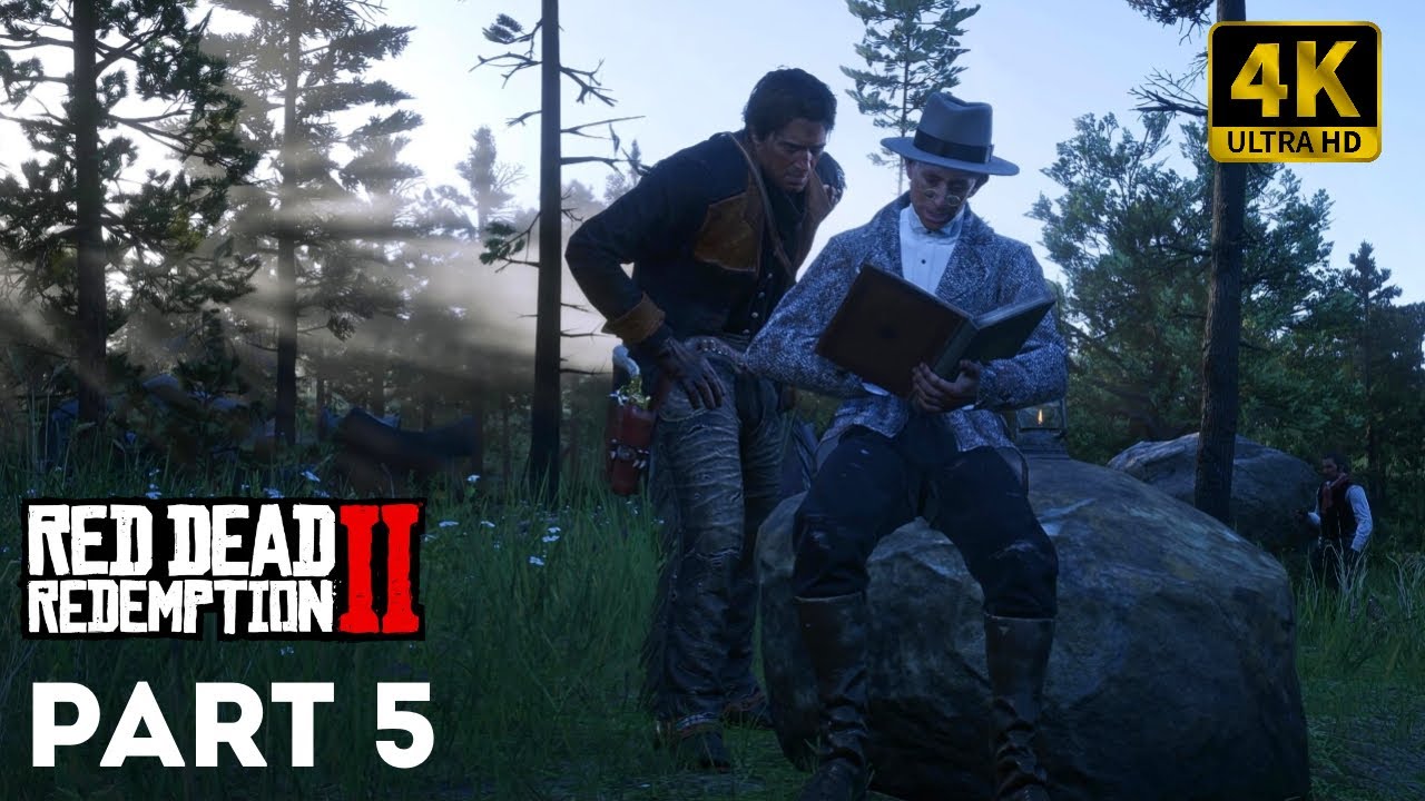 [4K] Red Dead Redemption 2 Gameplay Walkthrough Part 5 | ReShade ULTRA ...