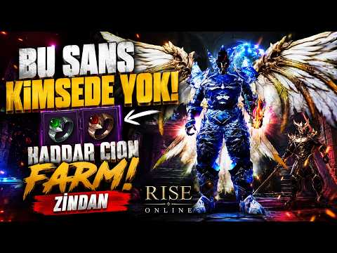 BUNE BENİM KADAR ŞANSLI YOK - HADDAR  FARM - UPGRADE - ZİNDAN -RİSE ONLİNE MOBİL