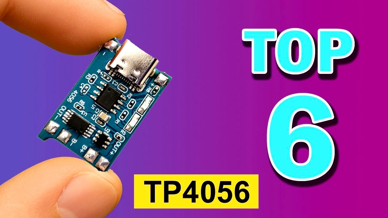 TOP 6 TP4056 Projects | Amazing DIY Lithium Battery Charger Ideas - YouTube