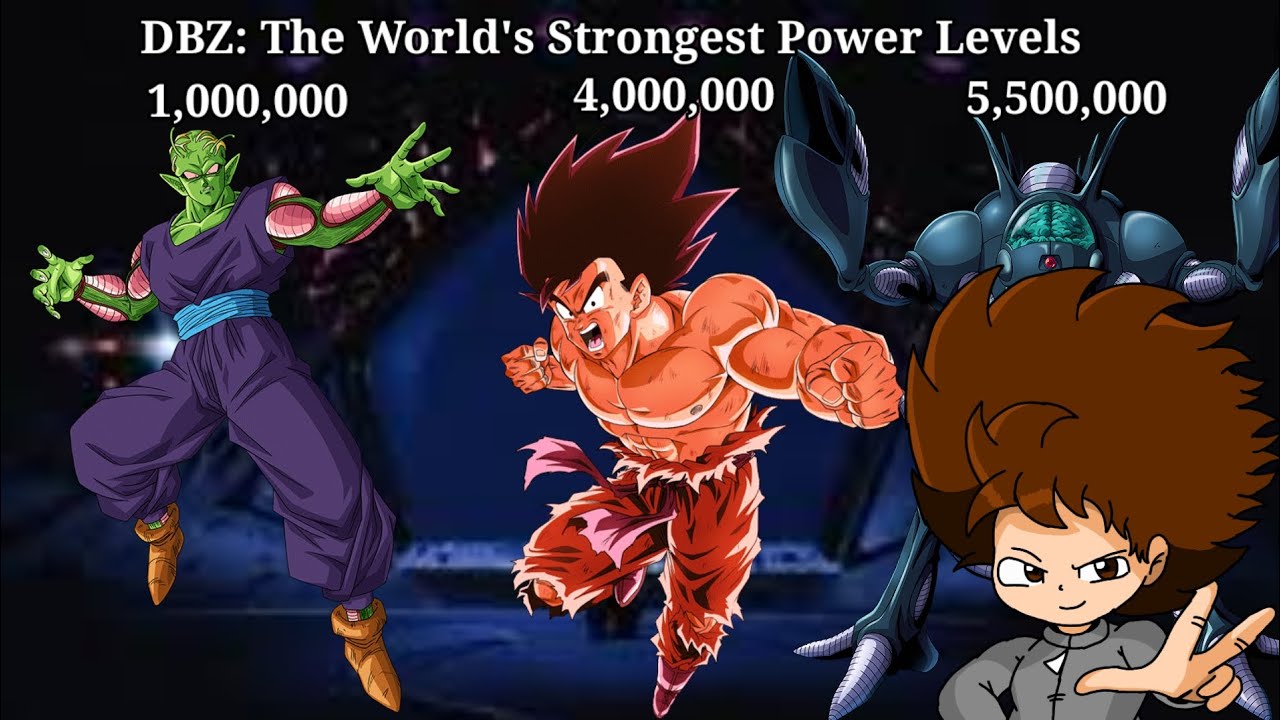 DBZ: The World's Strongest Power Levels(Anime, Rodri604) - YouTube