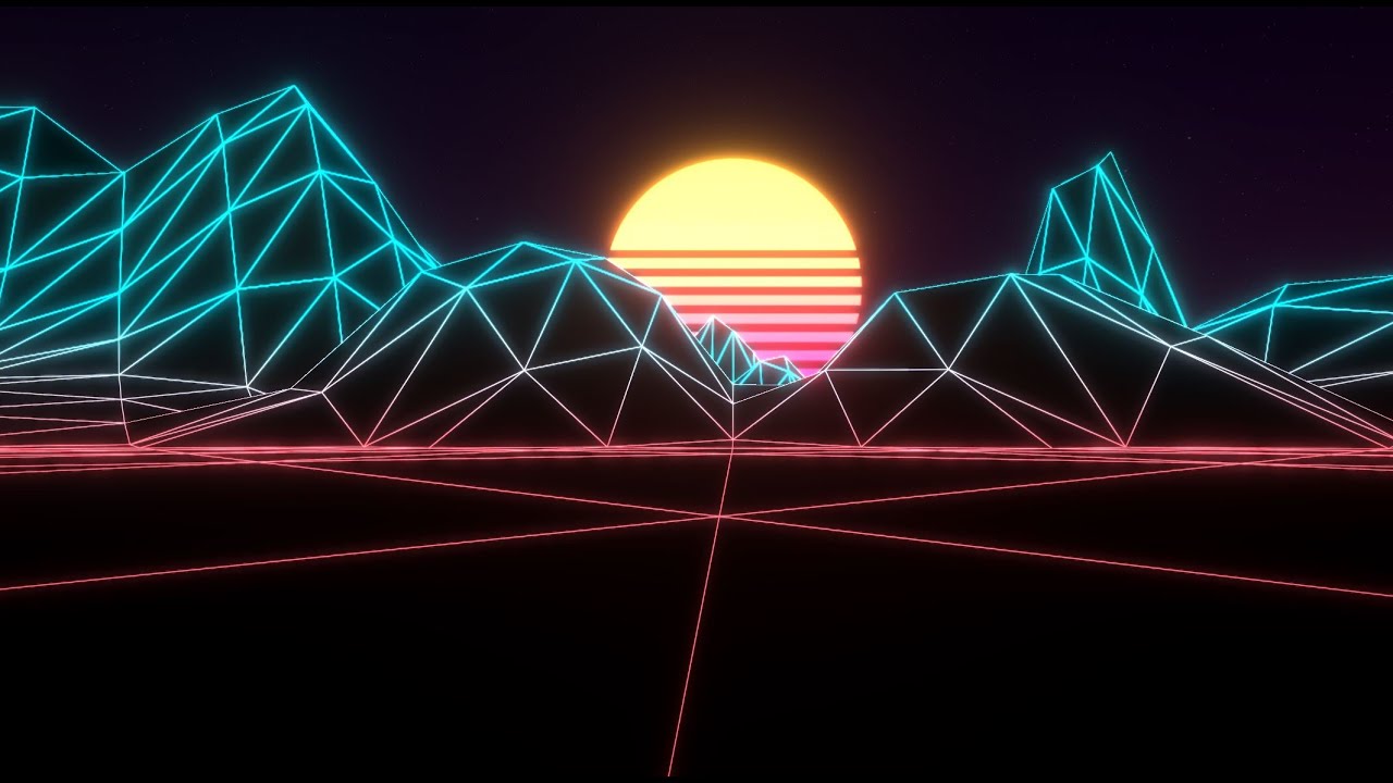 Unity - Retro Landscape w/ Fullscreen Image FX - YouTube