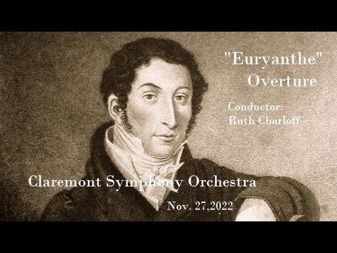 Euryanthe Overture by Von Weber Conductor: Dr.: Ruth Charloff Soloist ...