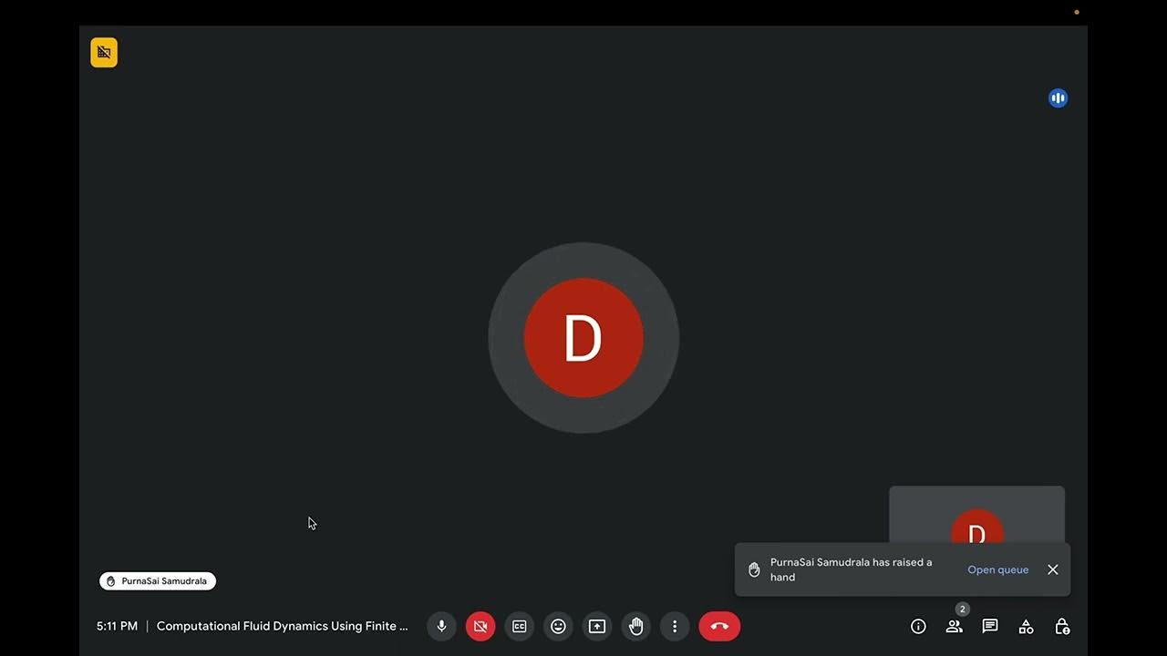 Live Session 12 Computational Fluid Dynamics Using Finite Volume Method Youtube