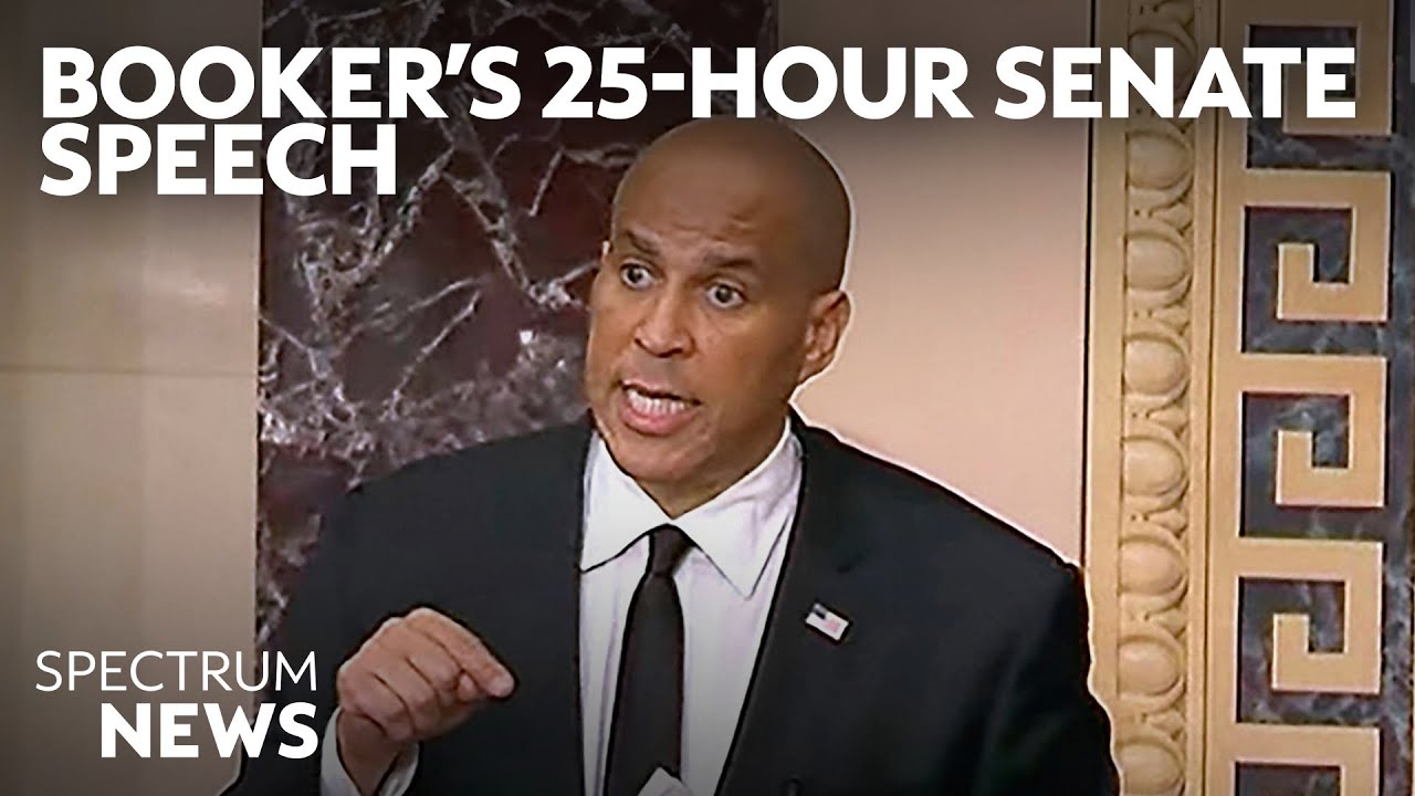 Why Sen. Cory Booker's 25-hour filibuster makes history - YouTube