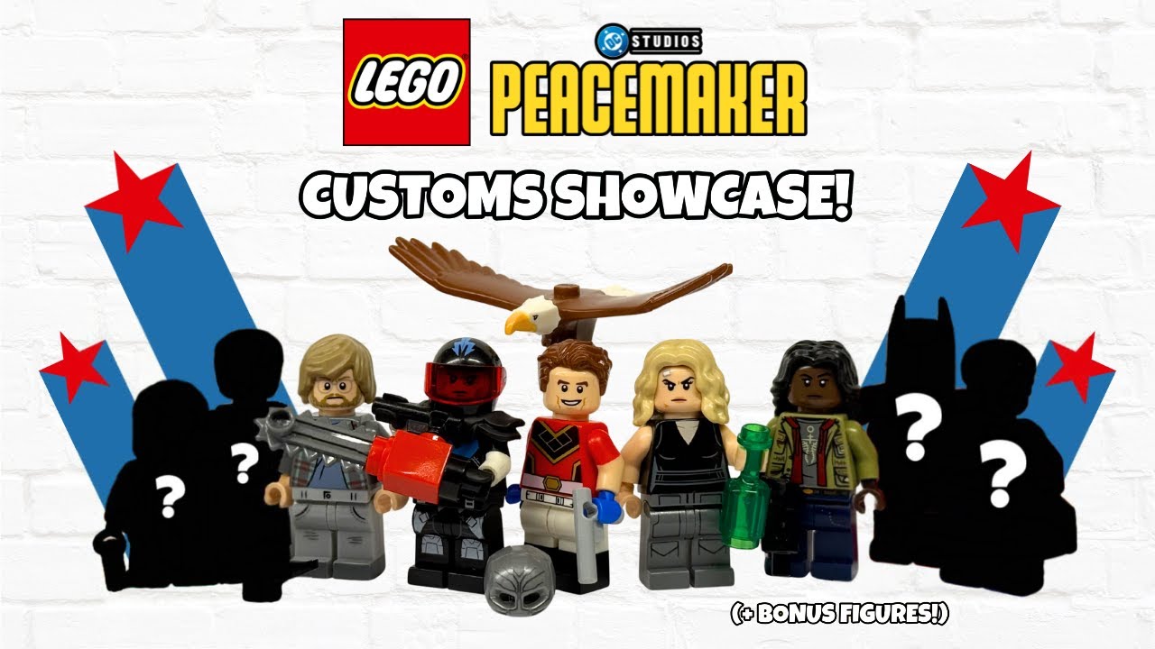 How To Make PEACEMAKER Season 1 LEGO CUSTOMS! (+Bonus Customs!) 💥 🦅 ...