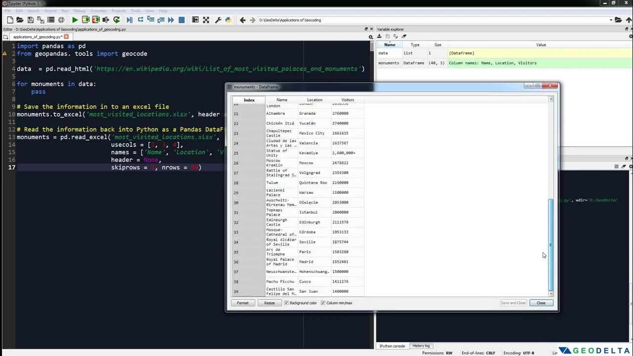 Geocoding Addresses with Python GeoPandas - YouTube