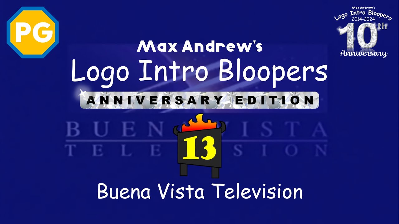 Max Andrew's Logo Intro Bloopers: Anniversary Edition | 13 | Buena ...