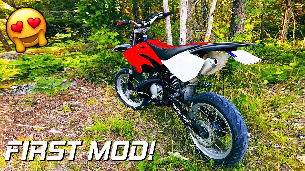 First Stunt Mod to my Beta RR Stunt Bike! | StuNT Build V2 - YouTube