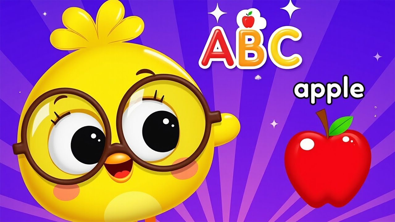 Apple Song - ABC Song for Babies and Preschoolers | Fun Alphabet ...