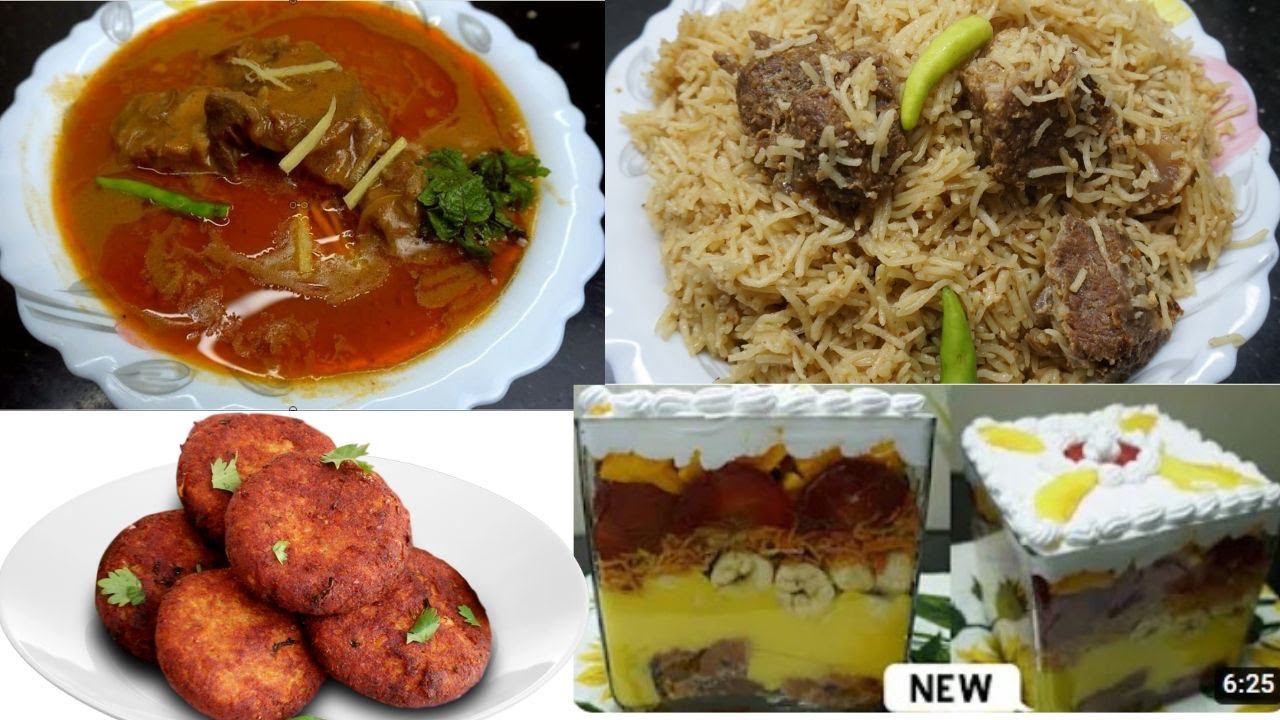 Eid Recipes | Sweet Dish | Beef Boti Kabab | Mutton Chatkhara Boti ...