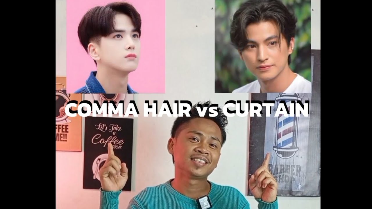 gaya rambut COMMA HAIR vs CURTAIN - YouTube