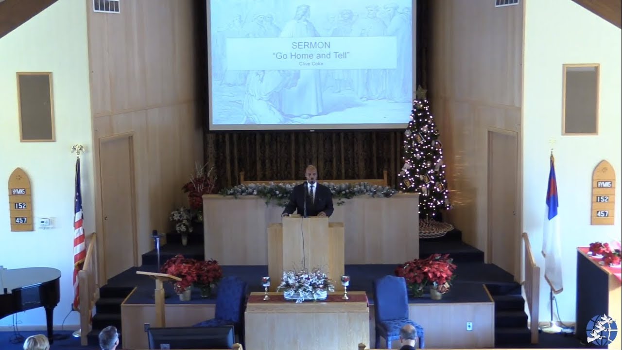"Go Home And Tell" - Clive Coke - Milwaukee Northwest SDA Church ...
