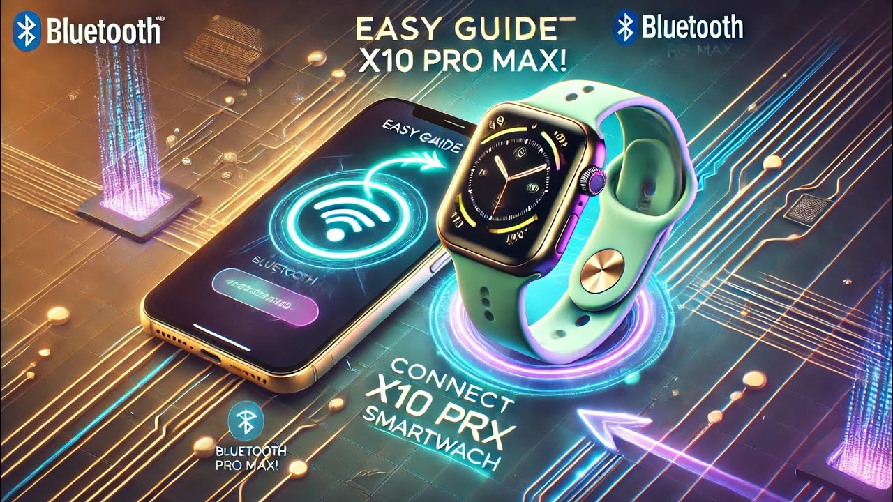 4. **"How to Pair Your X10 Pro Max Smartwatch with Android & iPhone ...