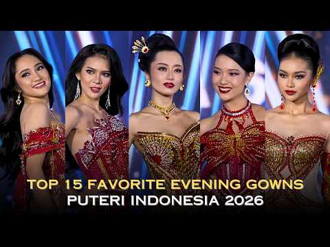 Puteri Indonesia 2026 | Top 15 Favorite Evening Gowns