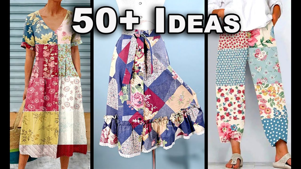 50+ Patchwork Styles to Make You Look Like a Pro | ep 19 - YouTube