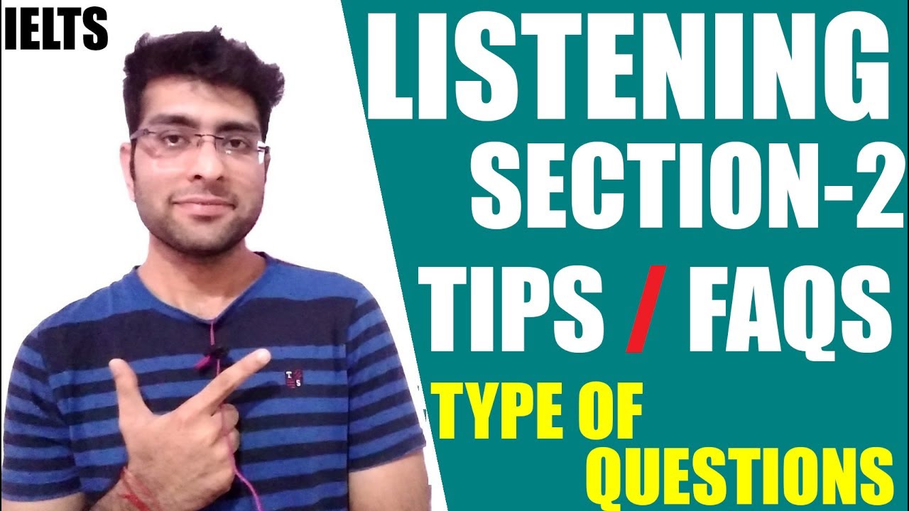 IELTS listening- Tips for Listening section 2 - YouTube