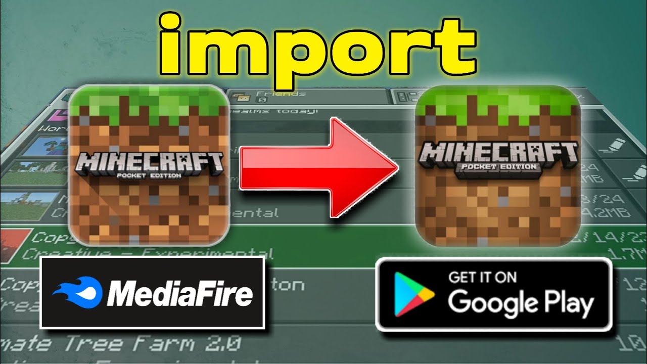 How To Transfer World Files in Minecraft / 1 Mistake☢️ Delete Worlds ...