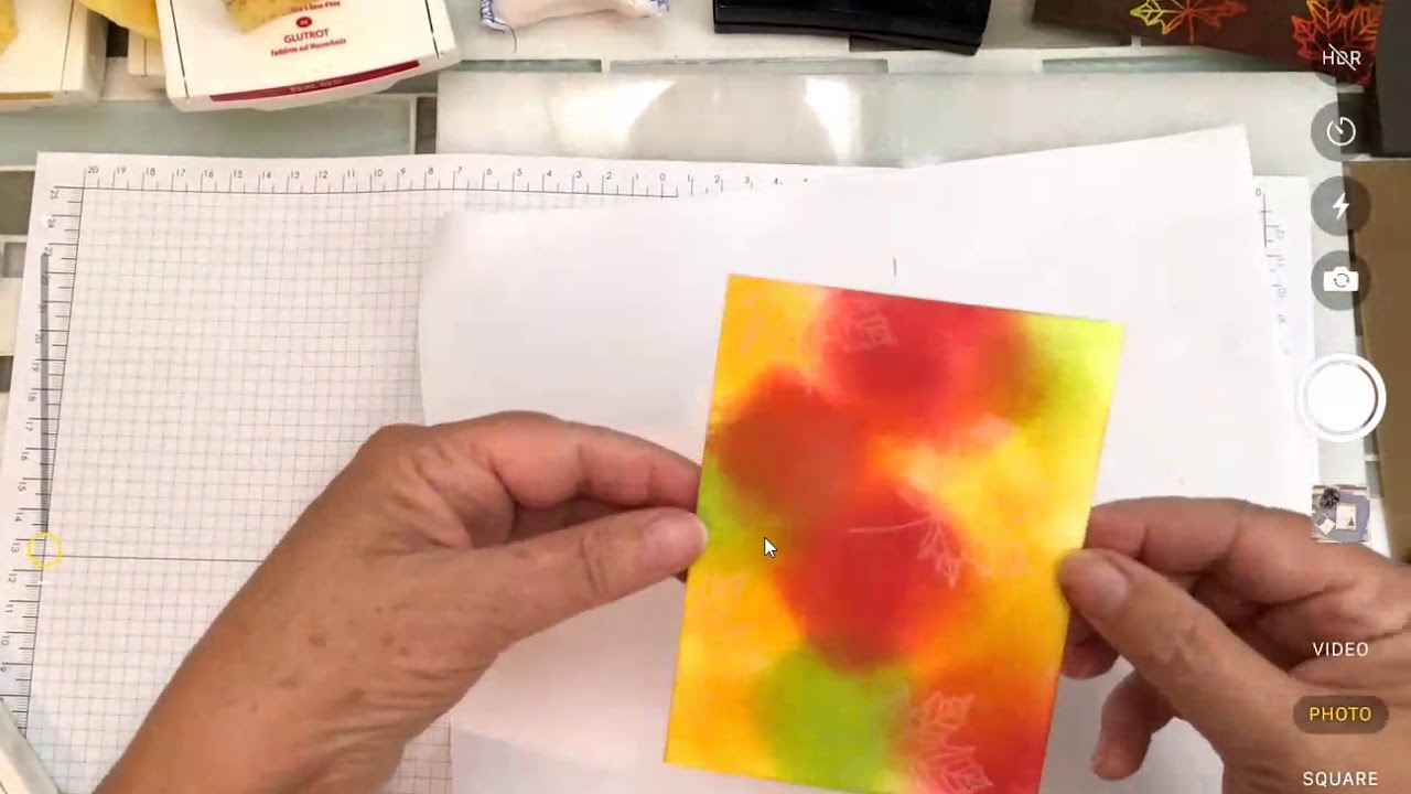 Coat of Many Colors Technique - YouTube