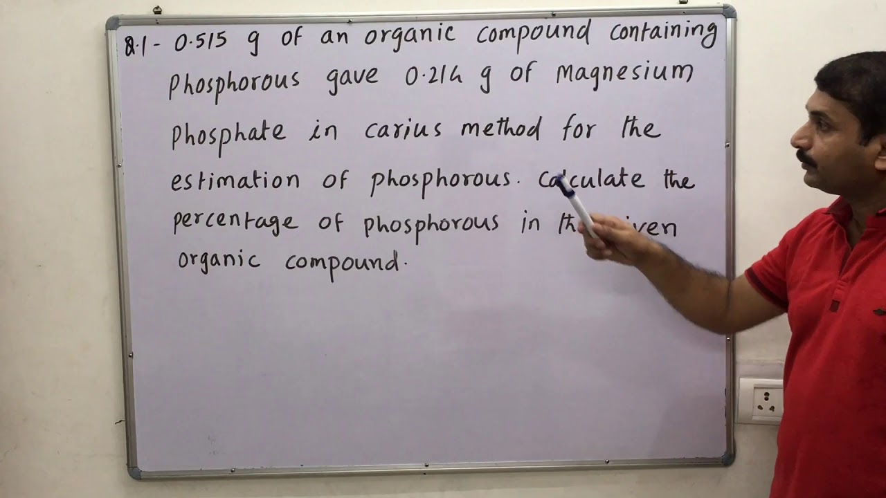 Estimation of phosphorus - YouTube