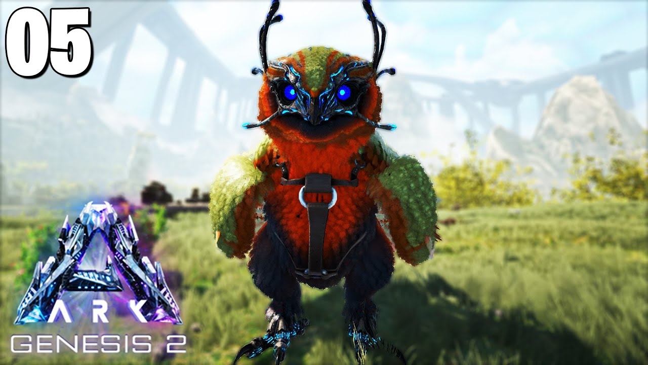 THIS R-SNOW OWL IS ABSOLUTELY BEAUTIFUL | ARK SURVIVAL GENESIS PART 2 ...