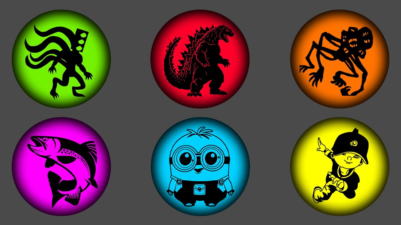 Siren Head and Skibidi Toilet : Traffict Light Head, Godzilla, Fish, Minion, Boboi Boy - YouTube