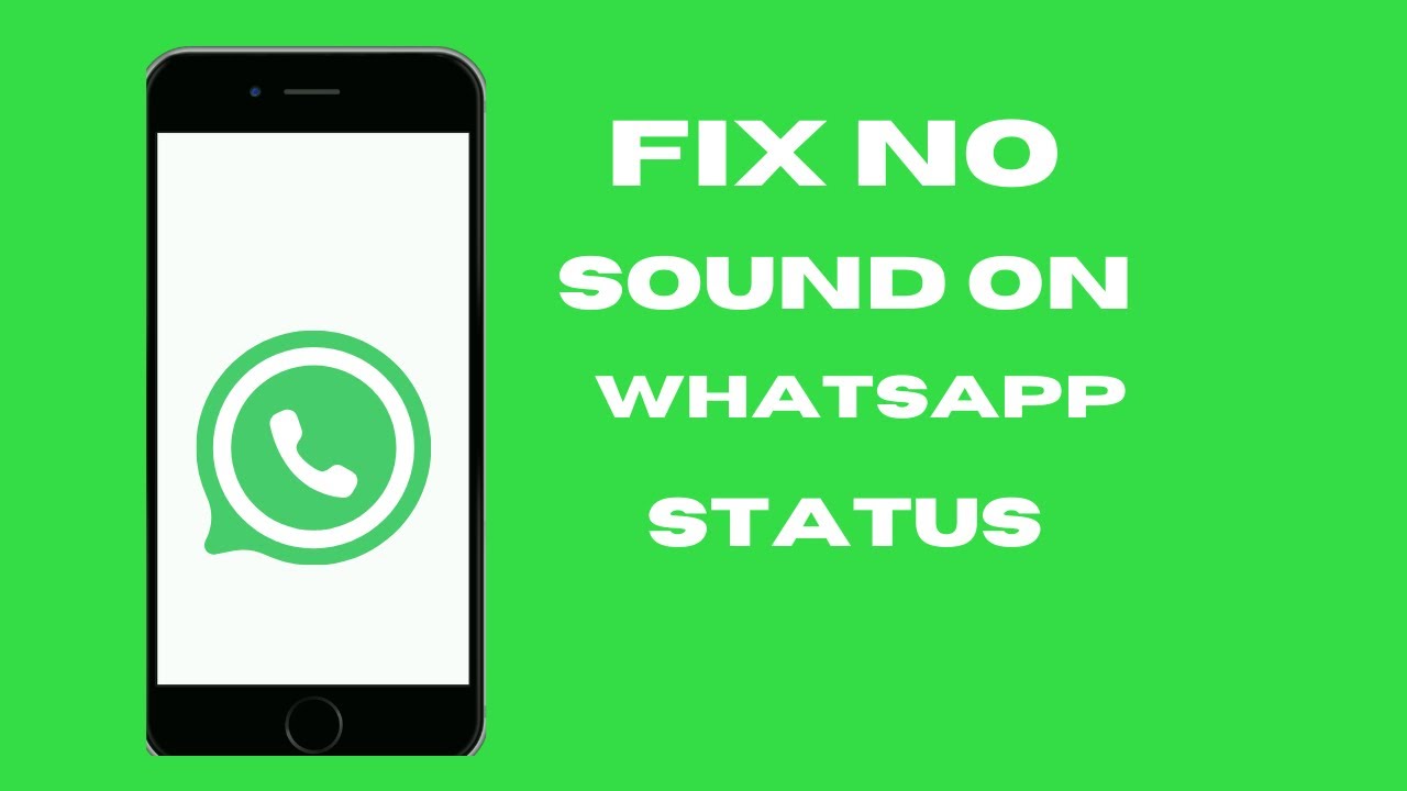 How To Fix No Sound On WhatsApp Status iPhone After Updating iOS To 17. ...