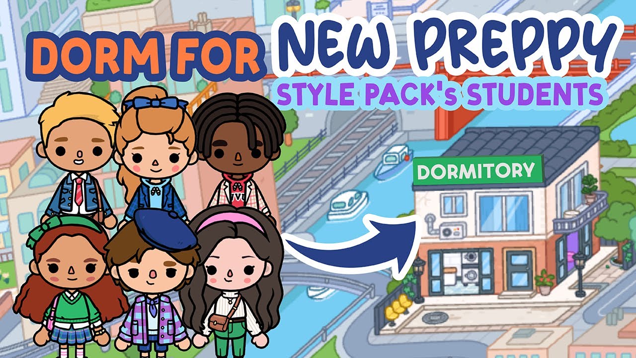 Toca Boca Preppy Houses