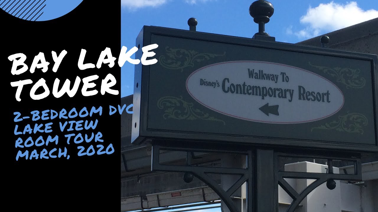 Disney Bay Lake Tower - Disney Vacation Club (DVC) 2 Bedroom Bay View ...