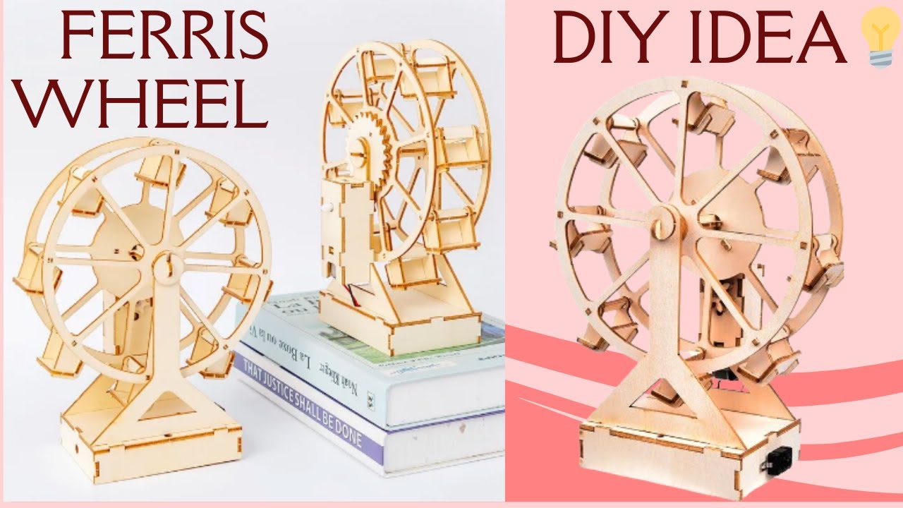 DIY ferris wheel gift idea |DIY ferris wheel present 🎁 - YouTube