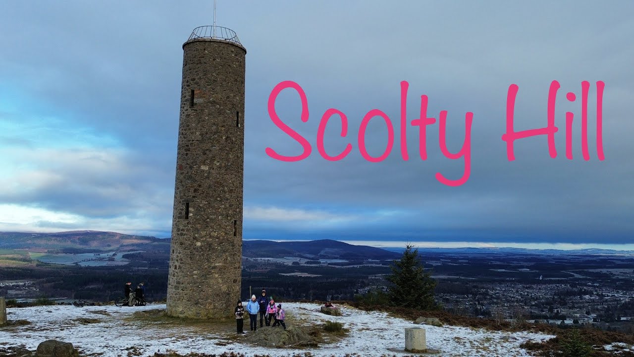 Scolty Hill in freezing conditions @AnnabelleDonald - YouTube