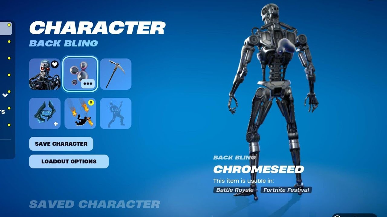 My Benchmark ORIGINS The T-1000 4GB | TERMINATOR FORTNITE Character ...