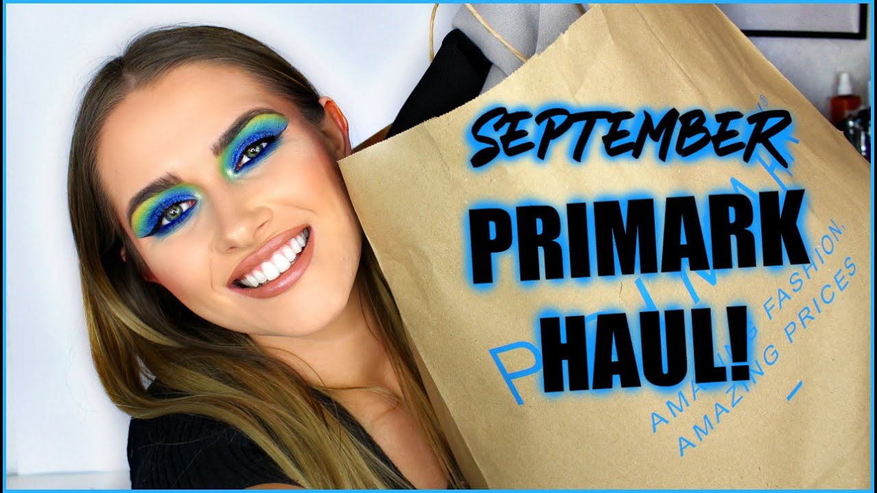 HUGE SEPTEMBER 2020 PRIMARK HAUL + TRY ON! | shivonmakeupbiz - YouTube