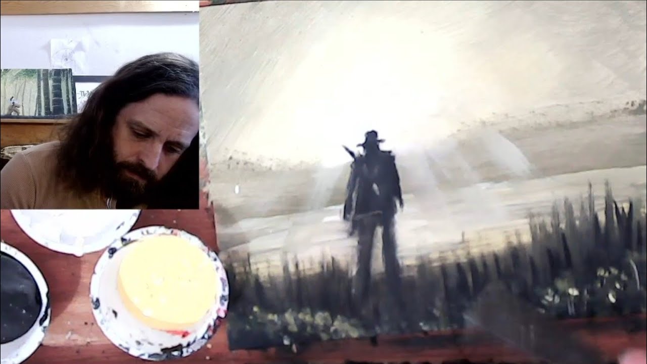 How to Create a Masterpiece Painting From Red Dead Redemption! - YouTube
