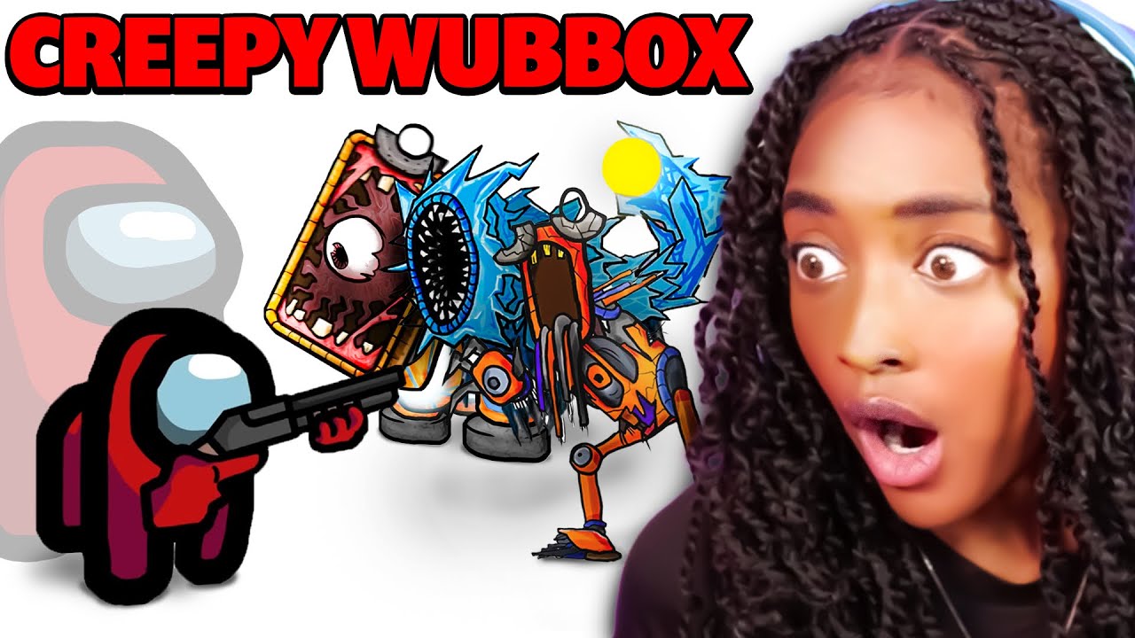 Mini Crewmate VS CREEPY MSM Wubbox - YouTube
